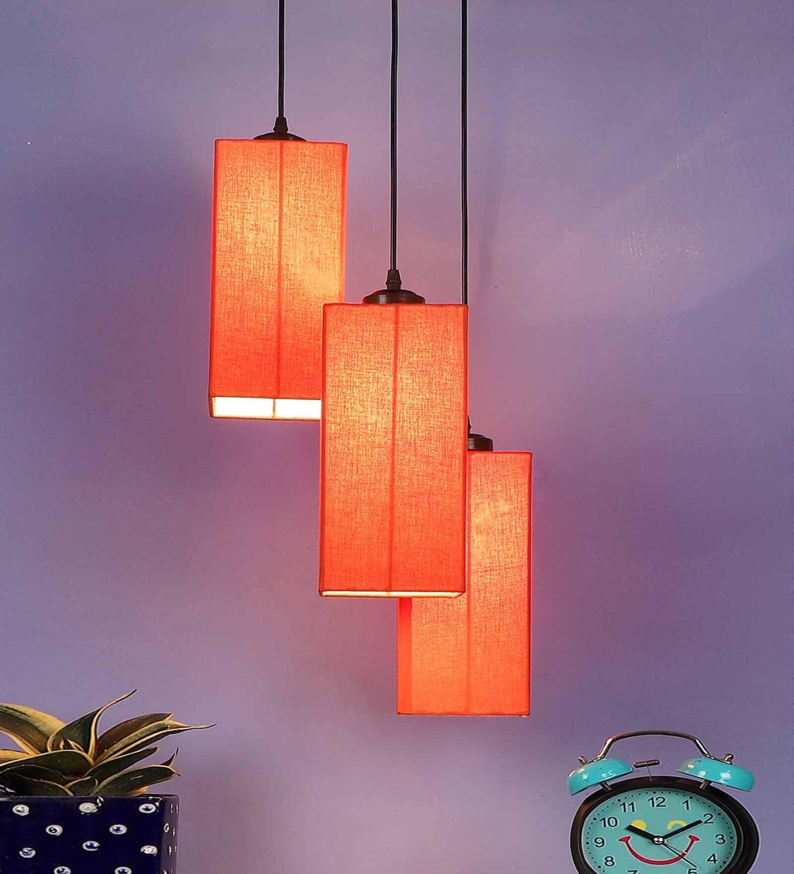 Buy Zico Brown Cloth Cluster Hanging Light by New Era at 51% OFF by New ...