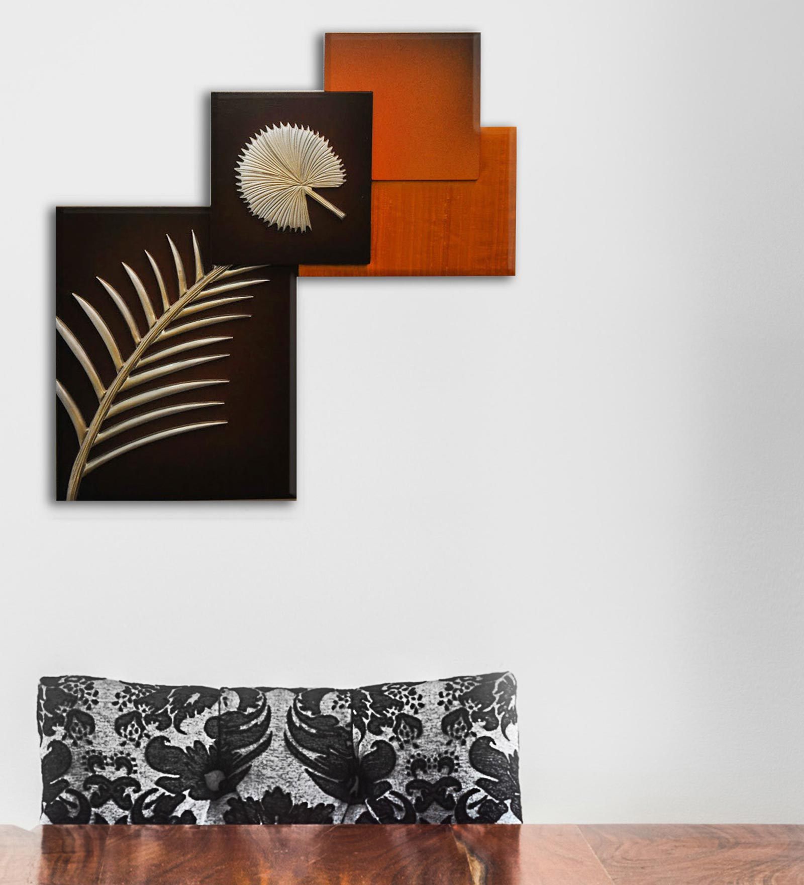 Buy Orange HDF More Compositions Wall Mural By Earthen Symphony at 23% ...