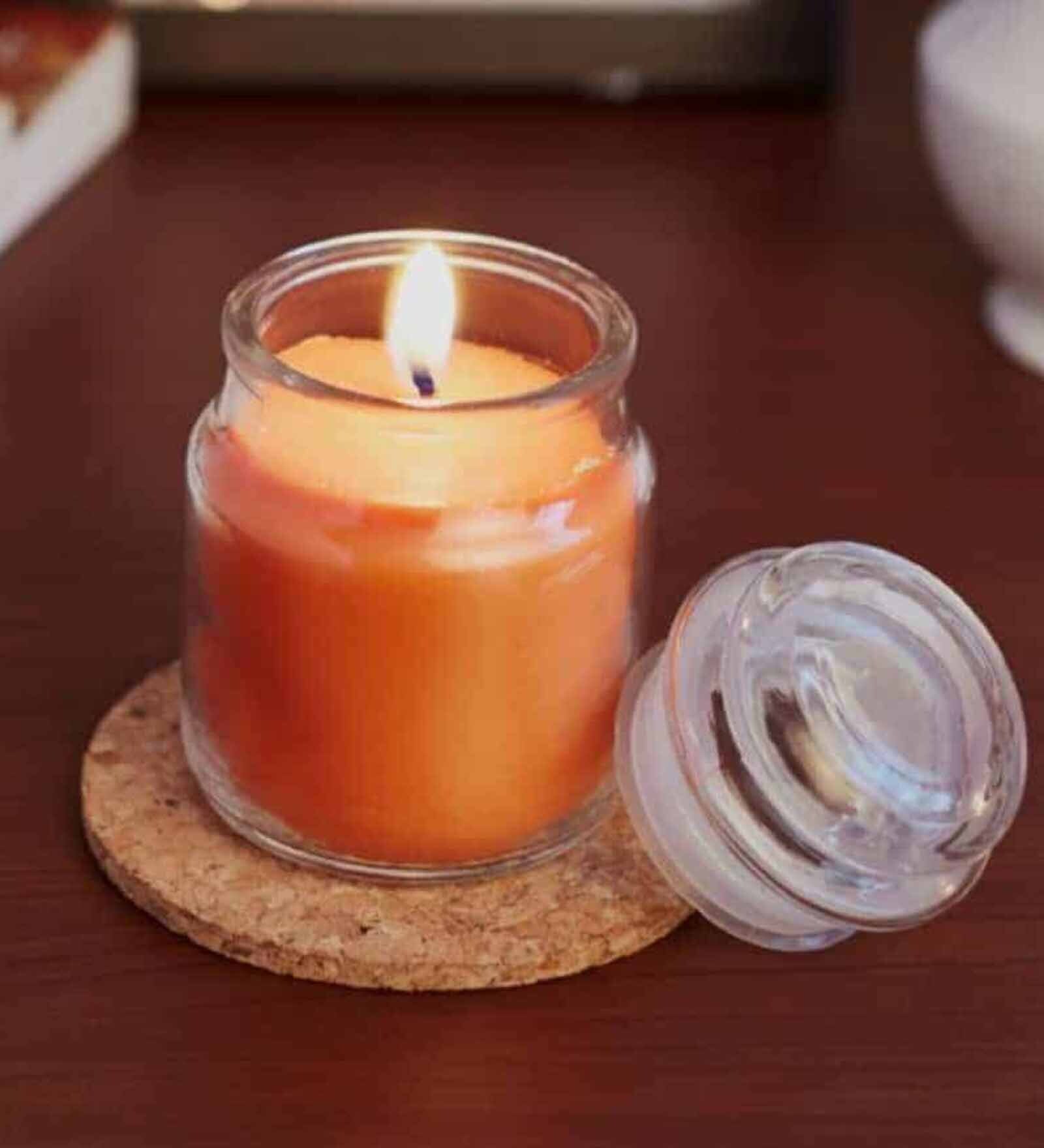 Buy Orange Scented 4Oz Orange Jar Candle By Aromatic Fables at 50% OFF ...