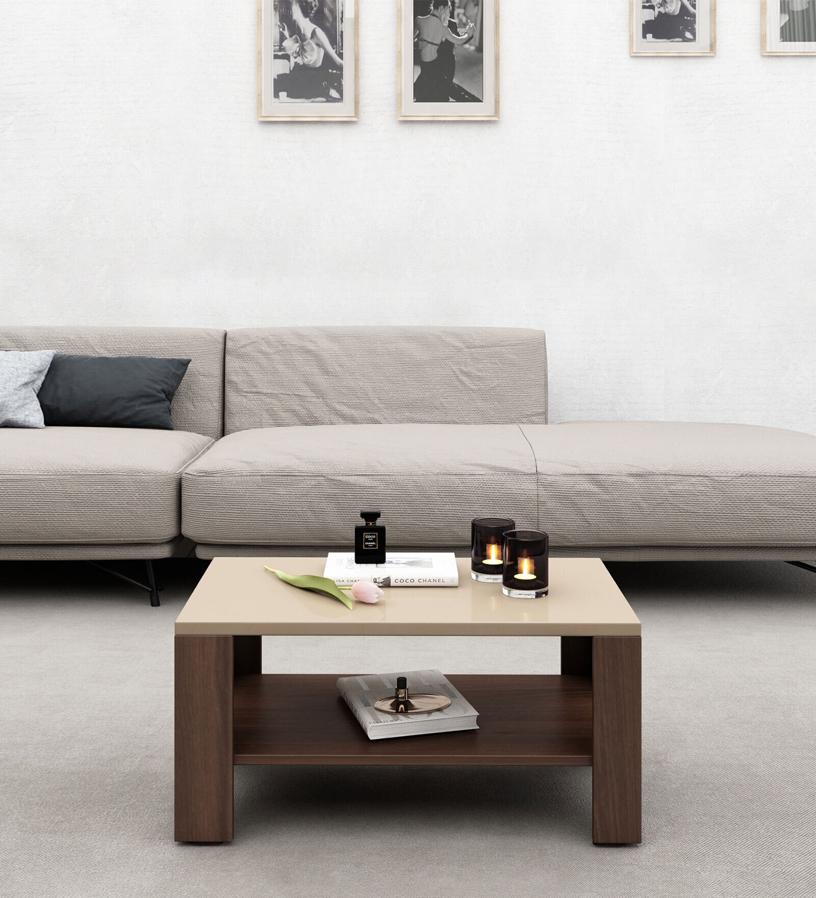 Buy Orca Wood Coffee Table in Dark Acacia Finish at 42% OFF by Crystal ...
