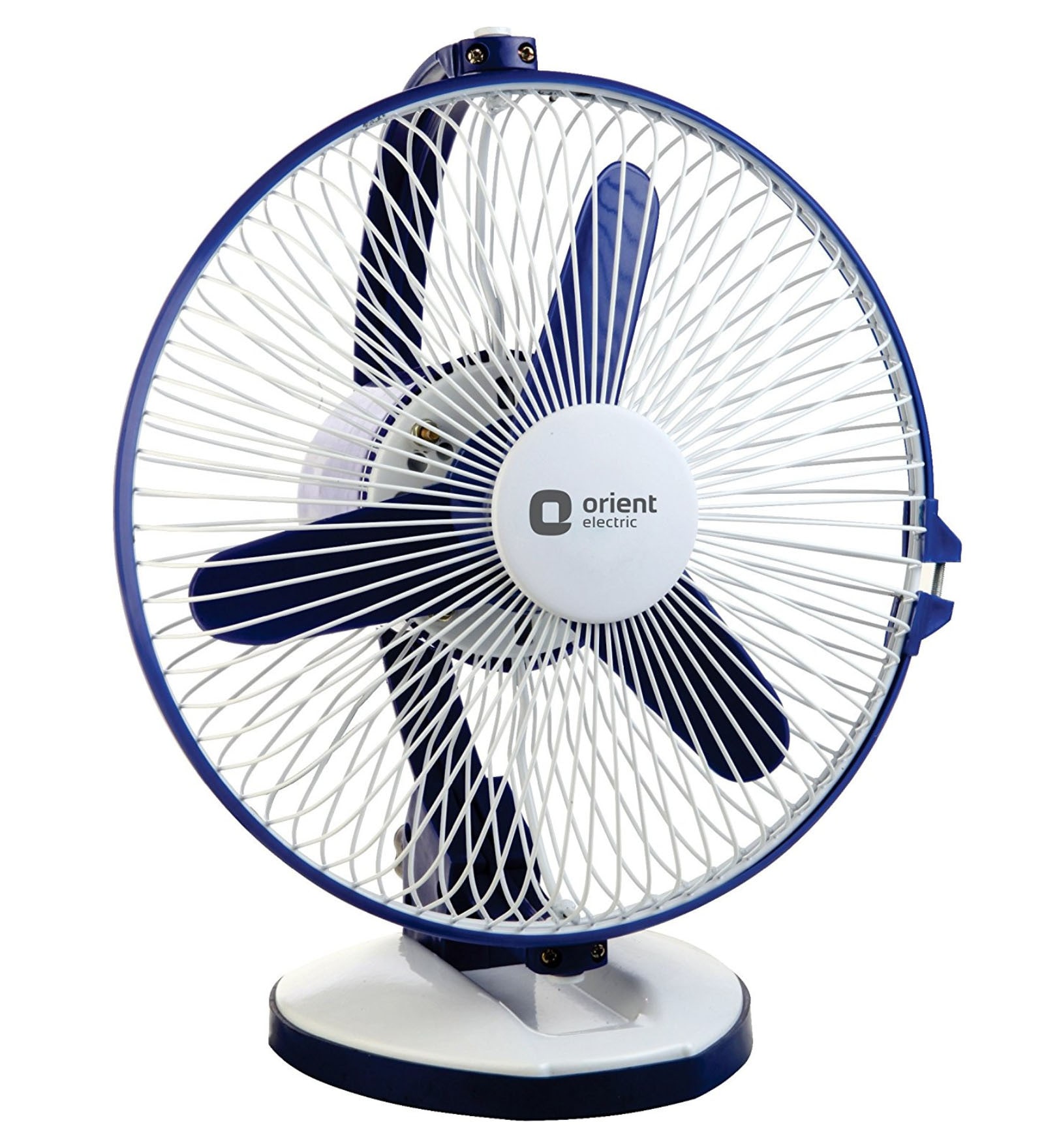 Buy Zippy 225 mm White & Blue Table Fan by Orient Online - Table Fans ...
