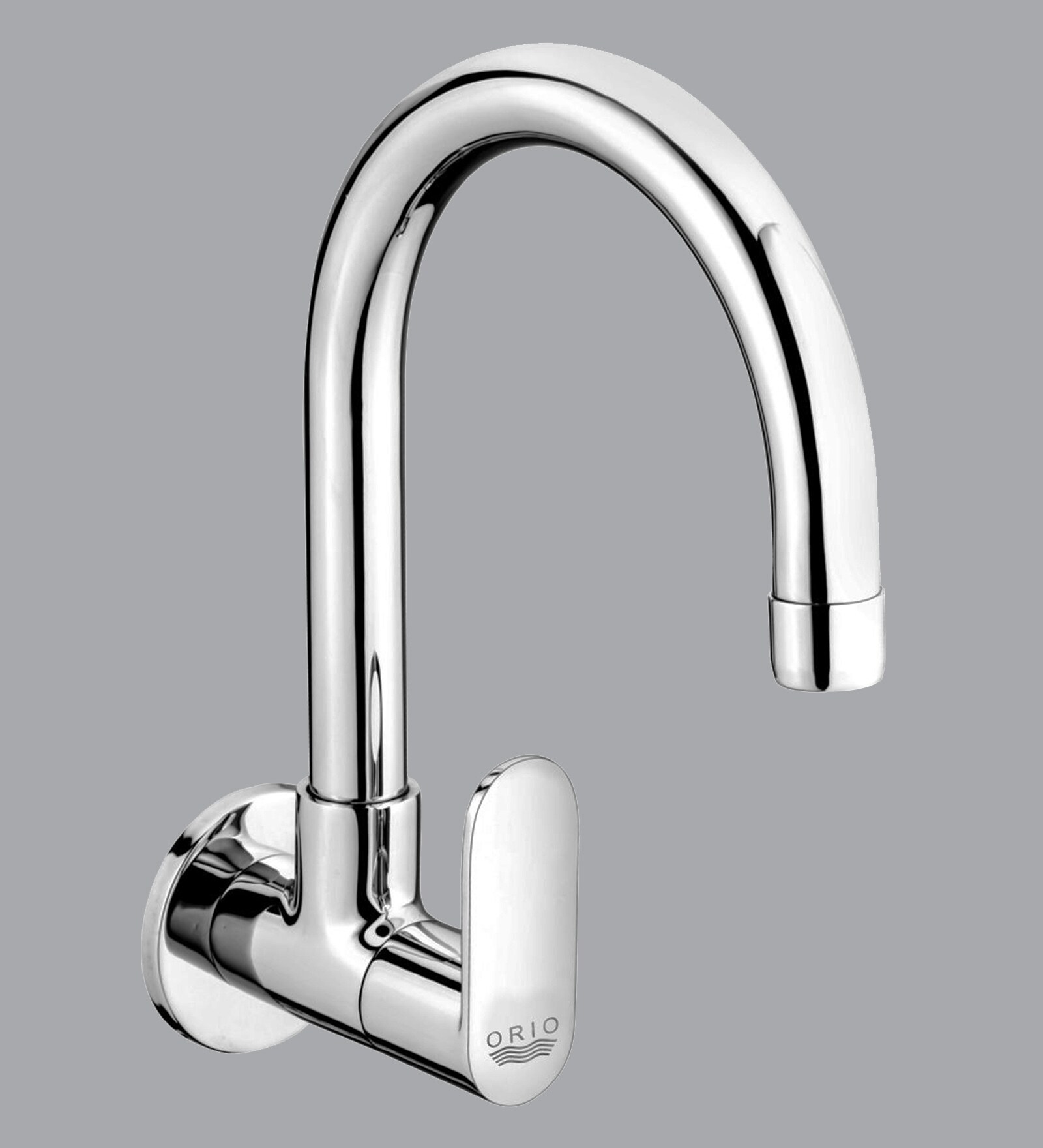 Buy Orio Opal Smart Sink Cock Wall Mounted Long Bend Tap with Wall ...