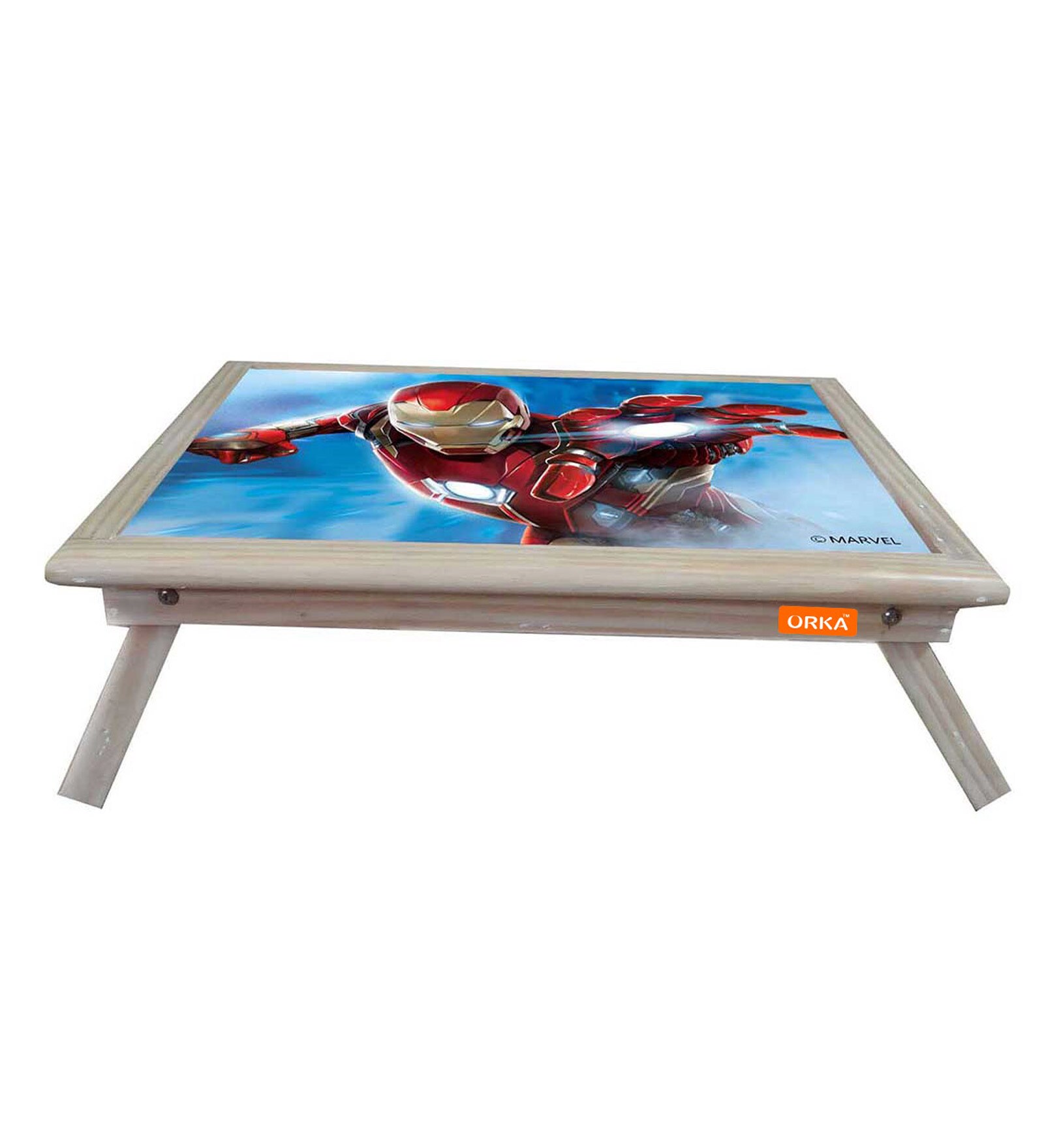 Buy Licensed Iron Man Digital Printed Folding Laptop Table by Orka ...