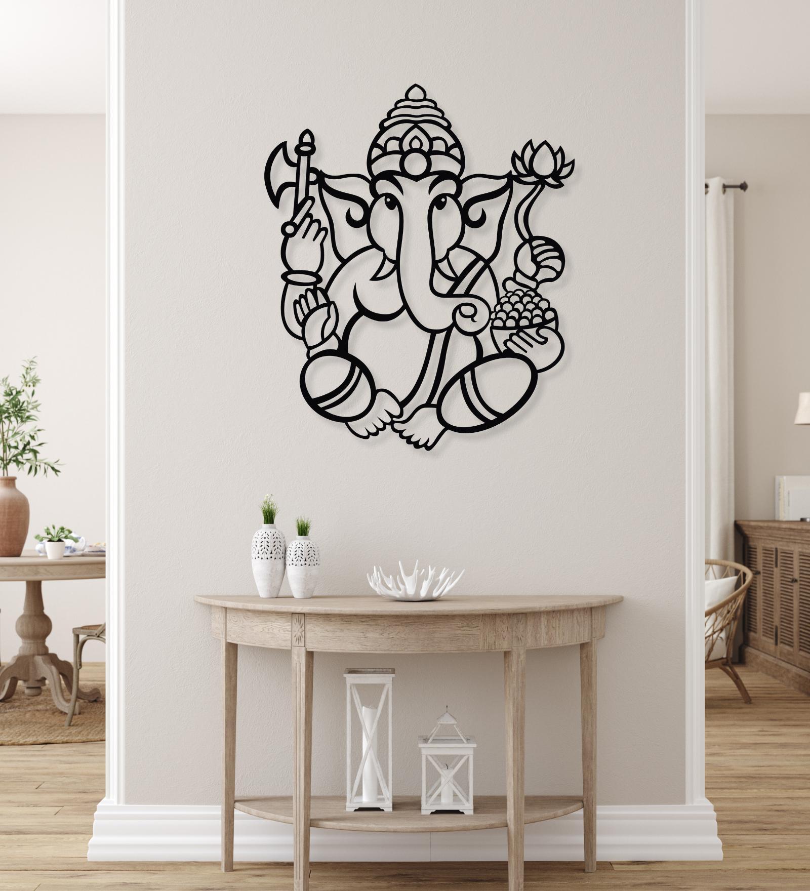 Buy Orla Black Iron Wall Art at 33% OFF by Elysian Dekor | Pepperfry