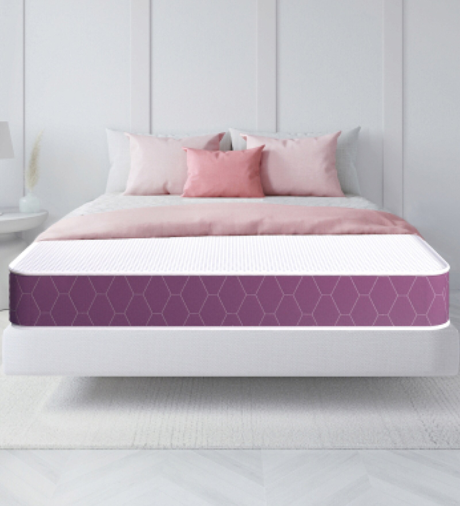 Buy Ortho 6 Inch PU & HR Foam With Neem Fresche Technology Mattress In ...