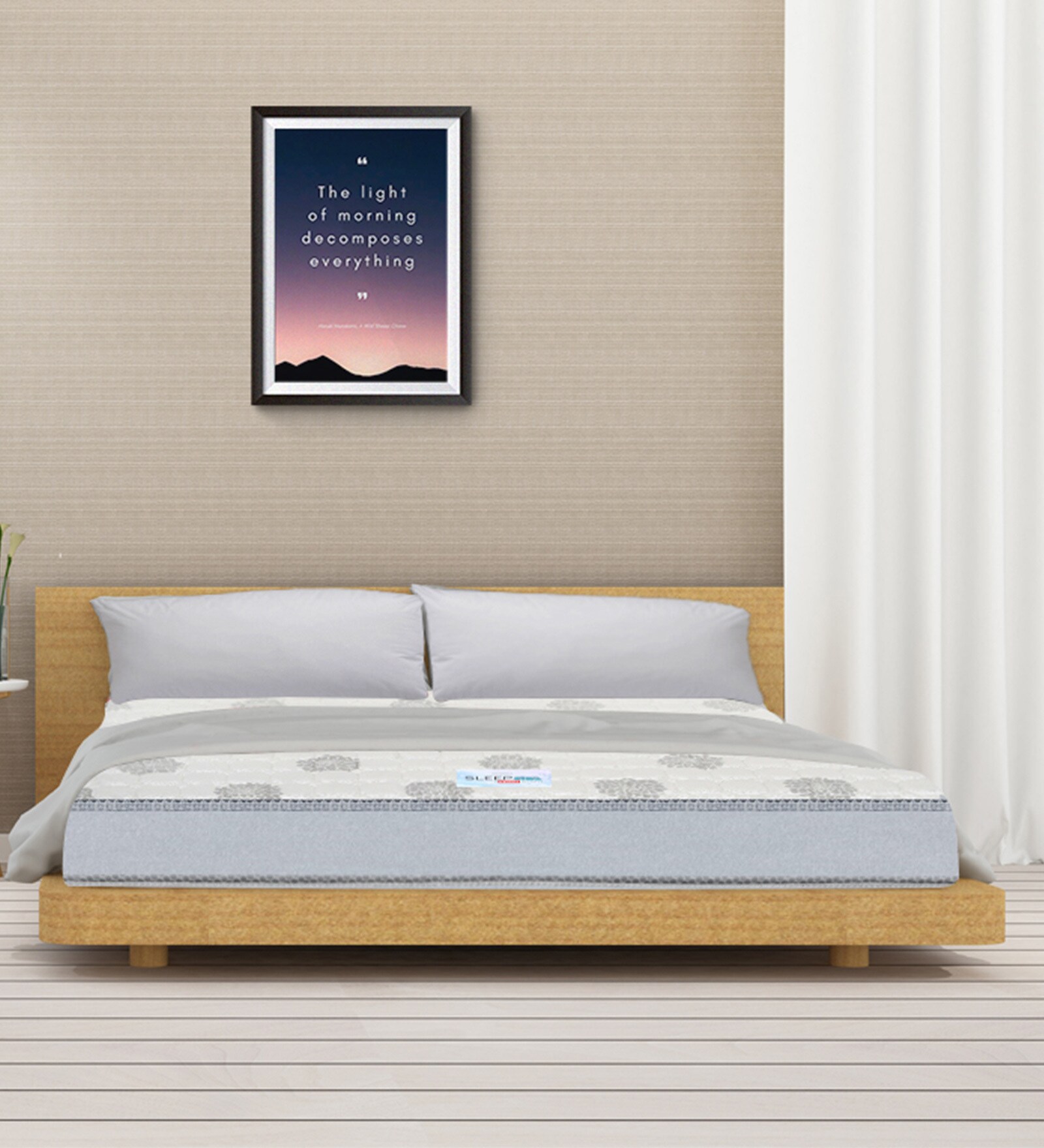 Buy Orthopedic 5 inch Rebonded Foam Queen Size Mattress at 55% OFF by ...