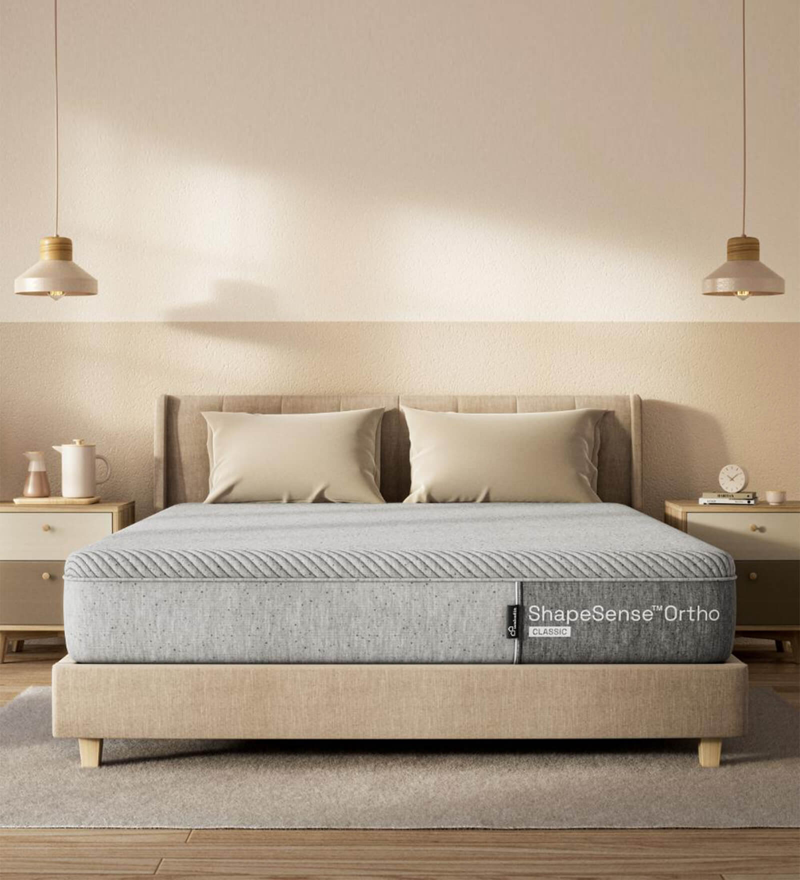 Buy ShapeSense Orthopedic Classic 8 inch Memory Foam & HR Foam Single ...