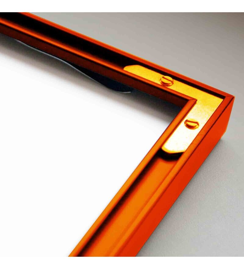 Buy Orange Metal Collage Pocket Photo Frame Set of 4 Elegant Arts And ...