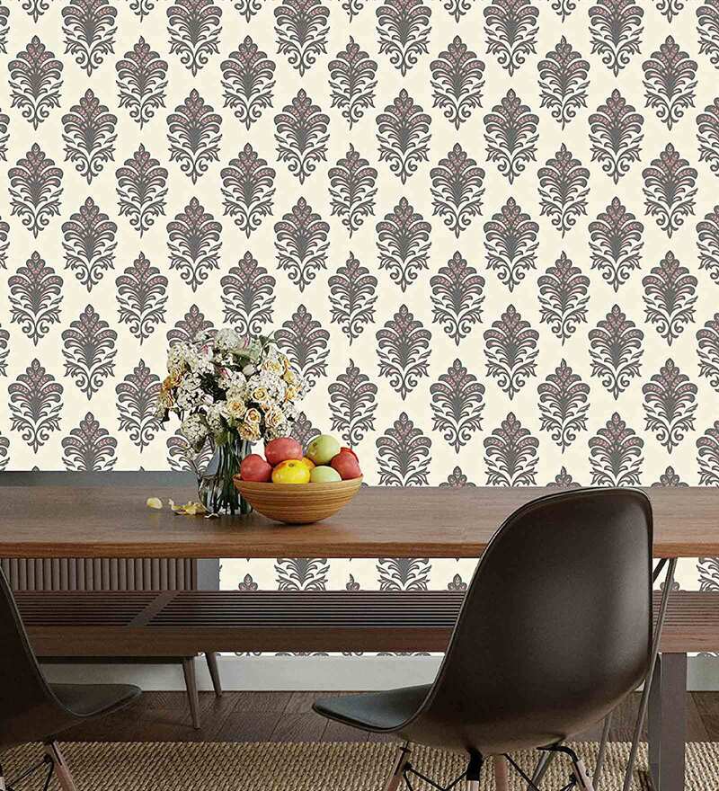 Buy Ornate Simple Victorian Wall Paper By Asian Paints Online ...
