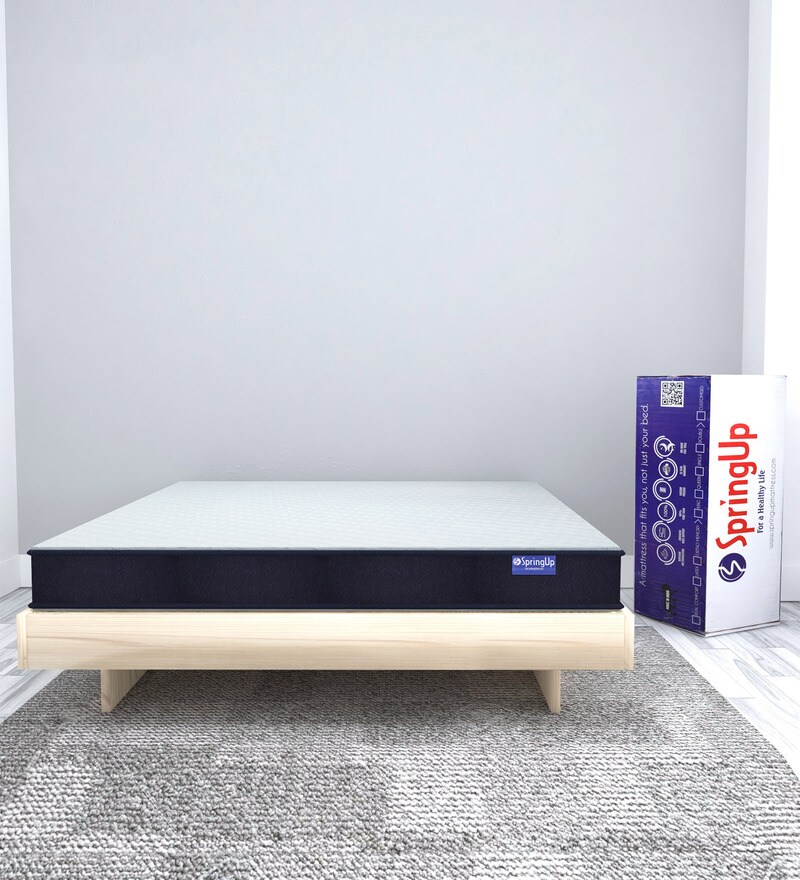 Buy Ortho 8 Inch Memory Foam Orthopedic Single Size Mattress By SpringUp Online - Single Foam ...
