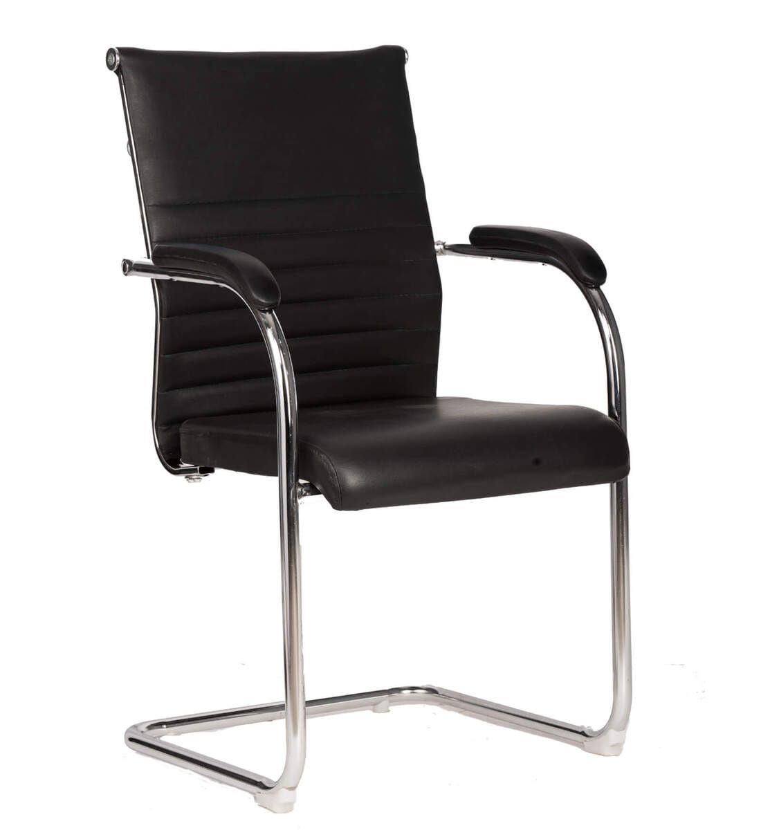 Buy Oscar Cantilever Chair in Black Colour by Tealkart Online ...