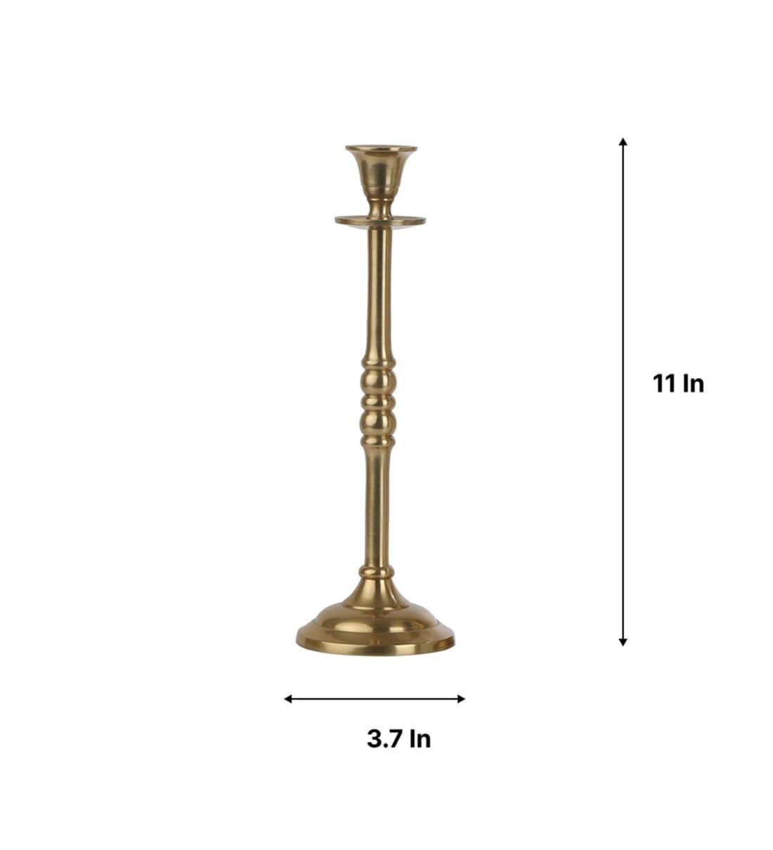Buy Oslen- Large Metal Candle Holder by Decor de Maison Online - Candle ...