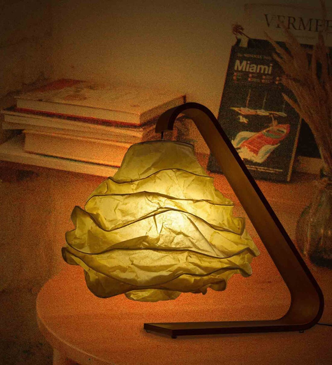 Buy Oslo Banana Fibre Table Lamp By Oorjaa at 38% OFF by Oorjaa | Pepperfry