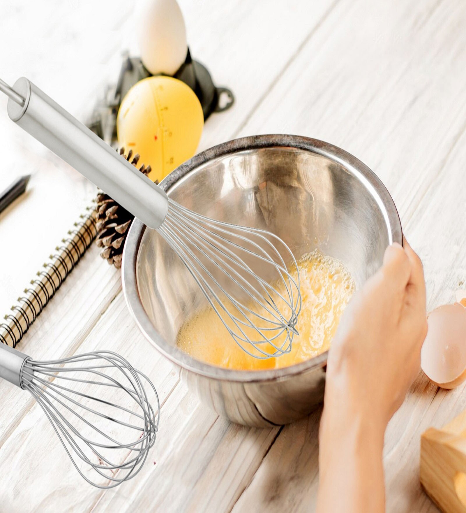 Buy Oslo Stainless Steel Silver 1 Piece Whisks at 20% OFF by URBANSPOON ...