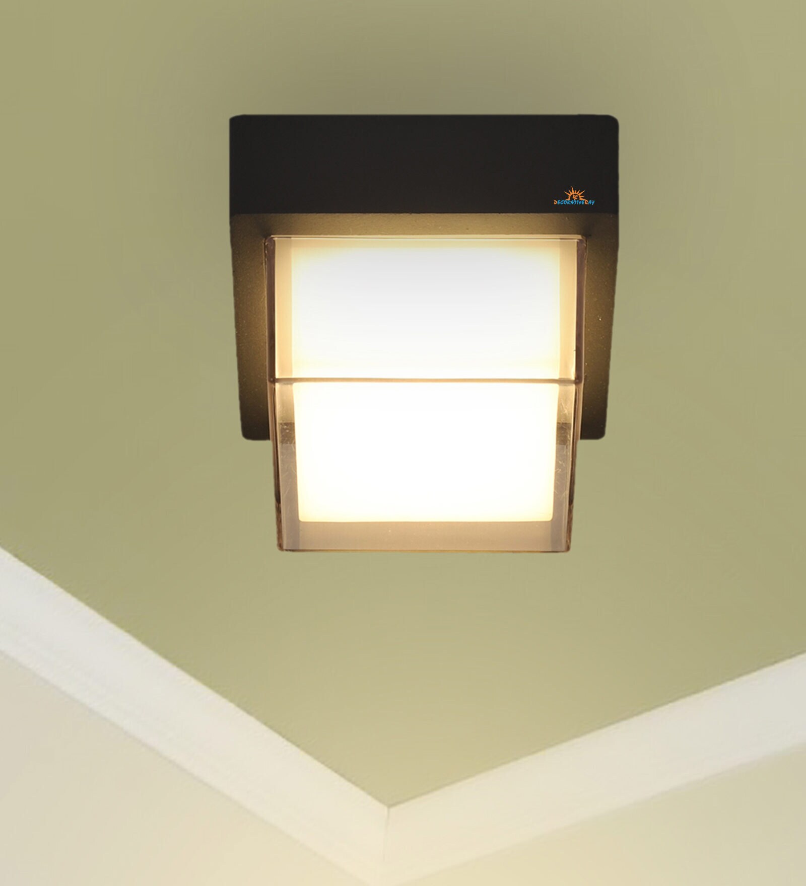 Buy Gerard Warm White Metal Ceiling Flush Mount By DecorativeRay at 56% ...