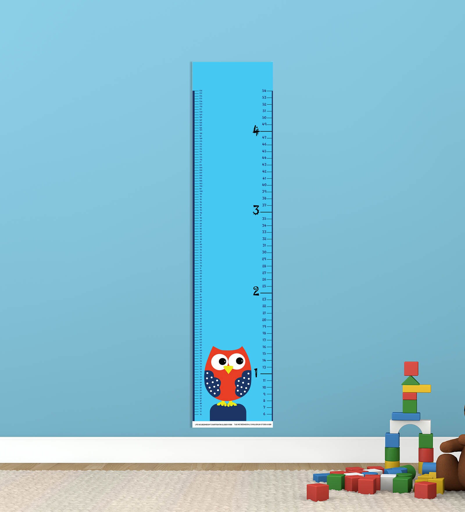 Buy Owl Designed Height Chart in Multi-Color by Right at 63% OFF by ...