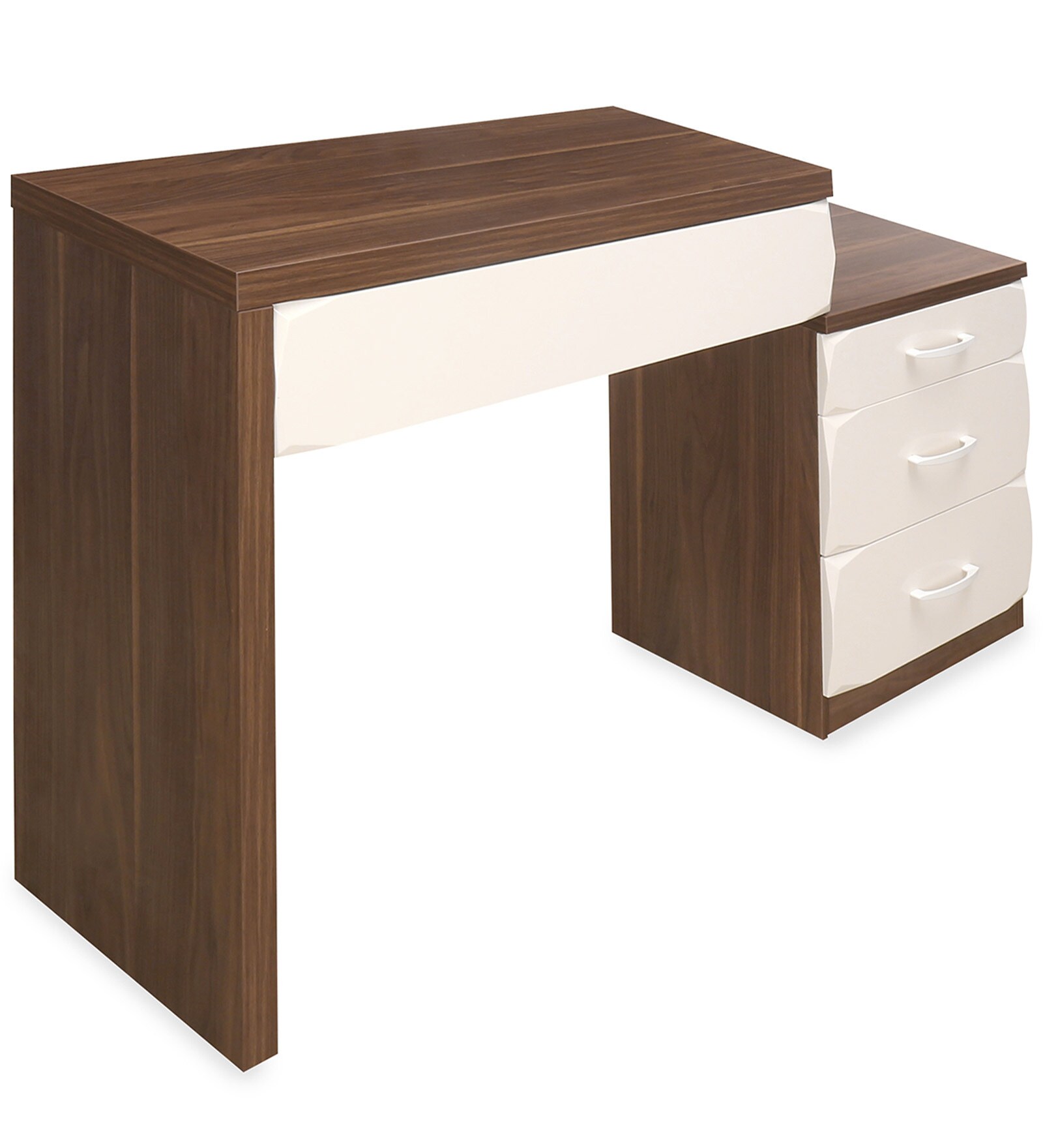 Buy Ozone Study Table in Brown & Beige Finish by @Home Online - Modern ...
