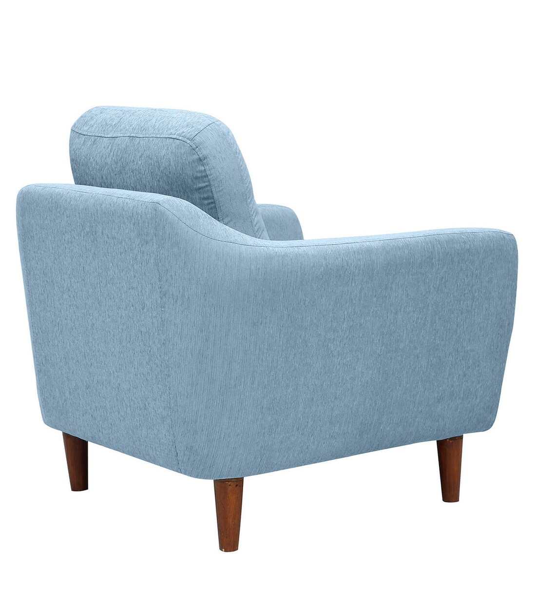 Buy Panache 1 Seater Sofa In Ice Blue Colour By Vittoria Online - Mid ...