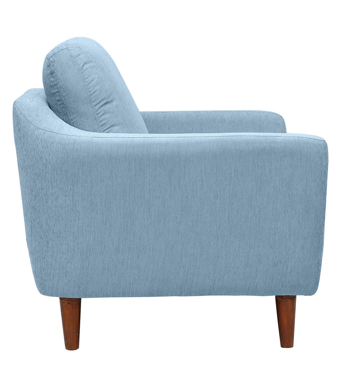 Buy Panache 1 Seater Sofa In Ice Blue Colour By Vittoria Online - Mid ...