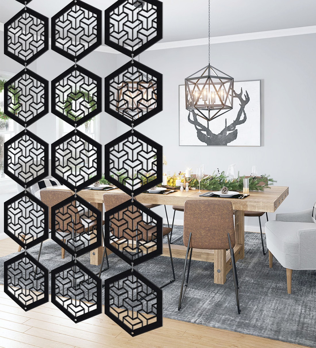 Buy Panel Zurina Wall Hanging Room Dividers at 6% OFF by Random | Pepperfry