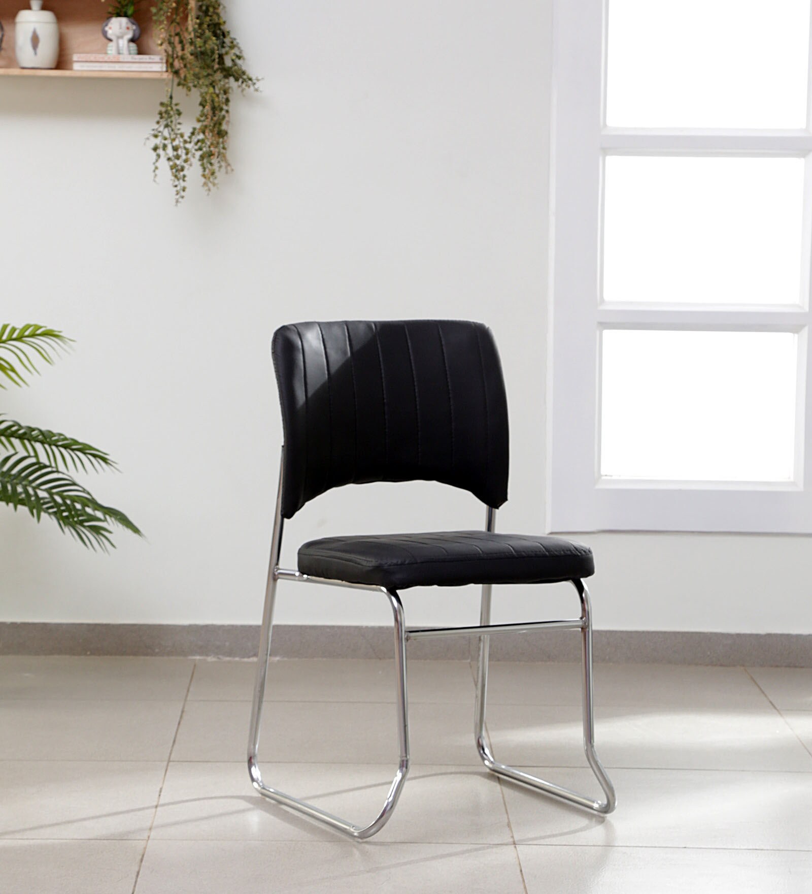 Buy Pablo Fabric Arm Chair in Black Colour at 20% OFF by Pansy ...
