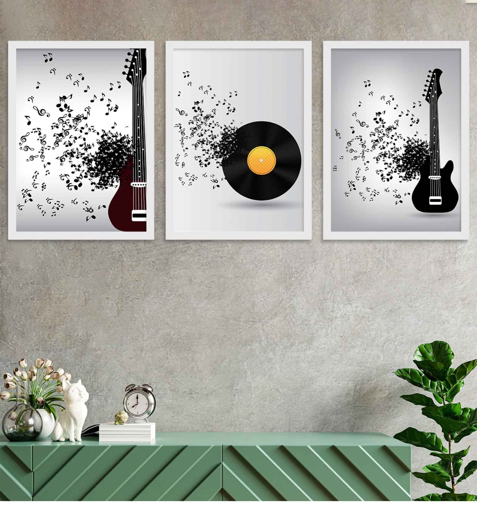 Buy The Buddhist Technique White Paper Framed Art Print Set of 3 at 74% ...