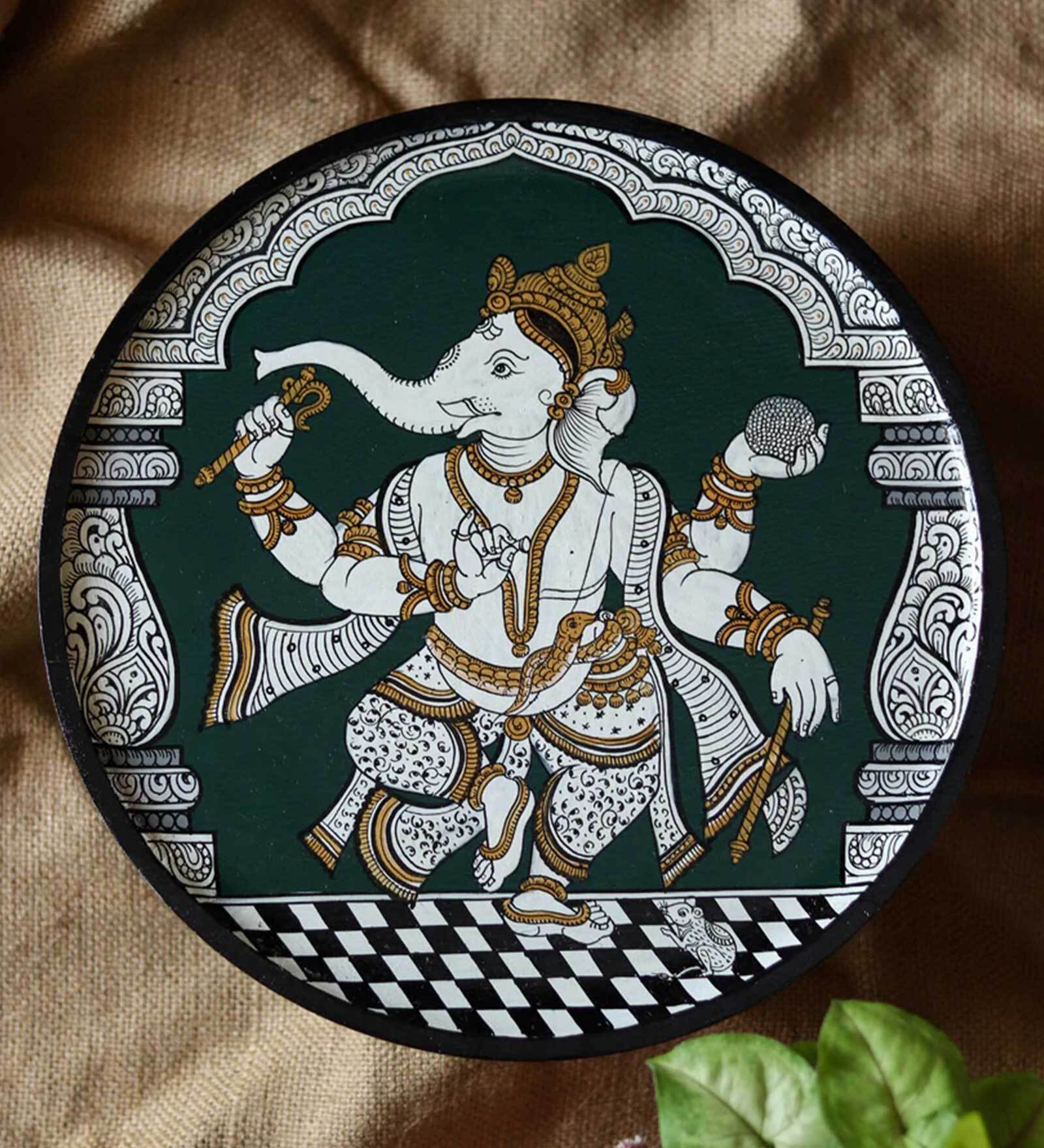 Buy Pattachitra Handpainted Wall Plate at 17% OFF by Yellow Verandah ...