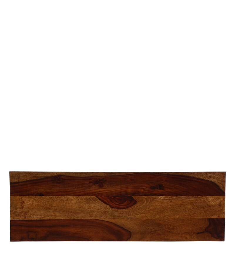 Buy Parnika Solid Wood Book Shelf In Provincial Teak Finish By ...