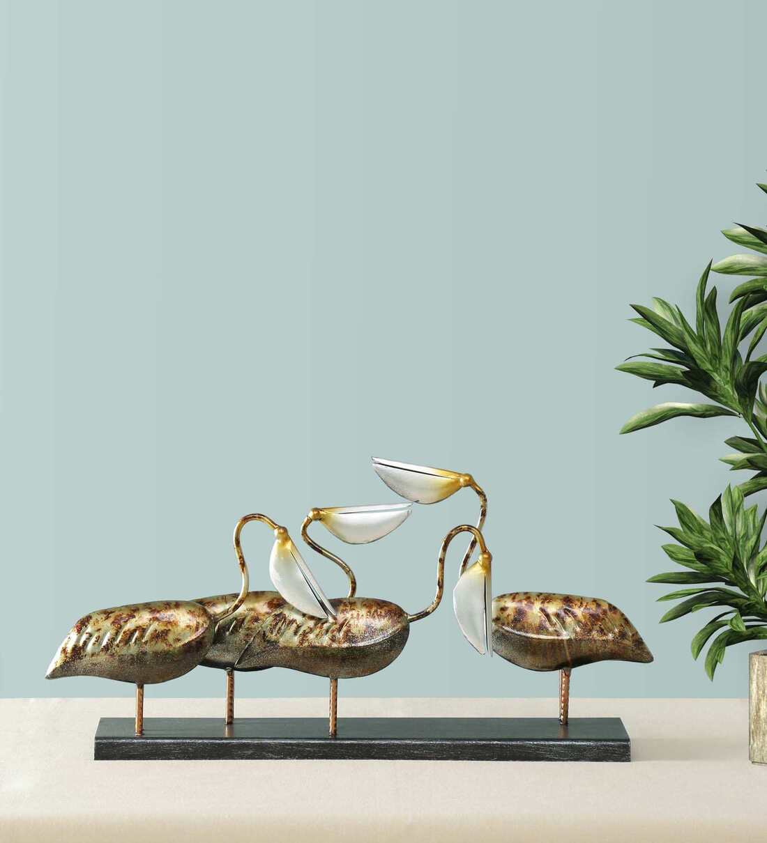 Buy Pelican Family Table D Cor Table Decor at 33% OFF by Vedas | Pepperfry