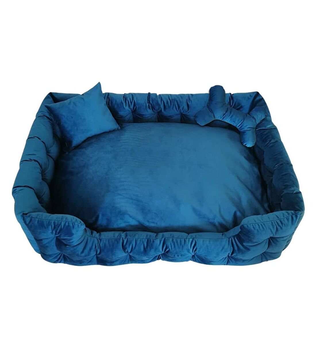 Buy Large Pet Bed In Blue Colour By Hiputee Online - Dog Beds - Dog ...