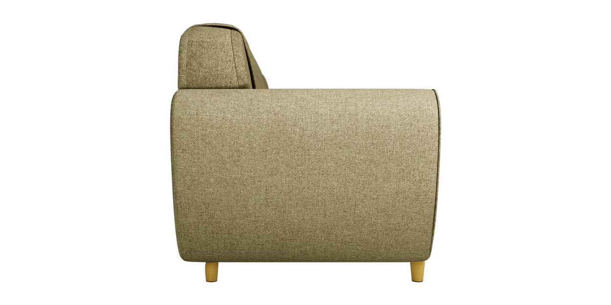 Buy Petal 3 Seater Sofa in Dessert Beige Colour by Godrej Interio ...