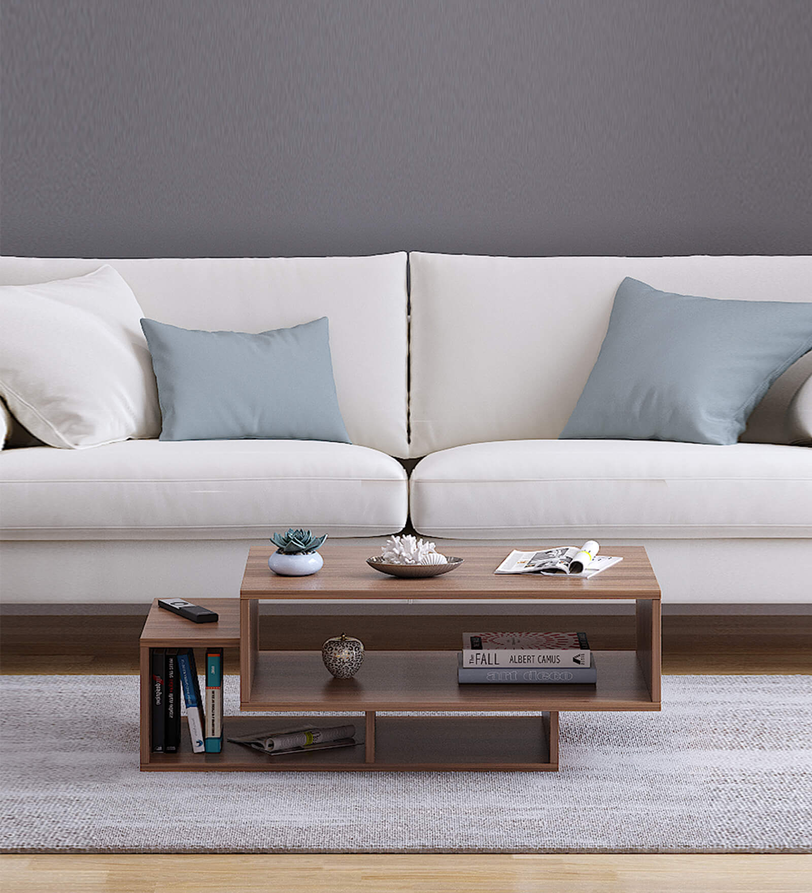 Buy Pearson Coffee Table In Exotic Teak Finish at 49% OFF by Furneaser ...