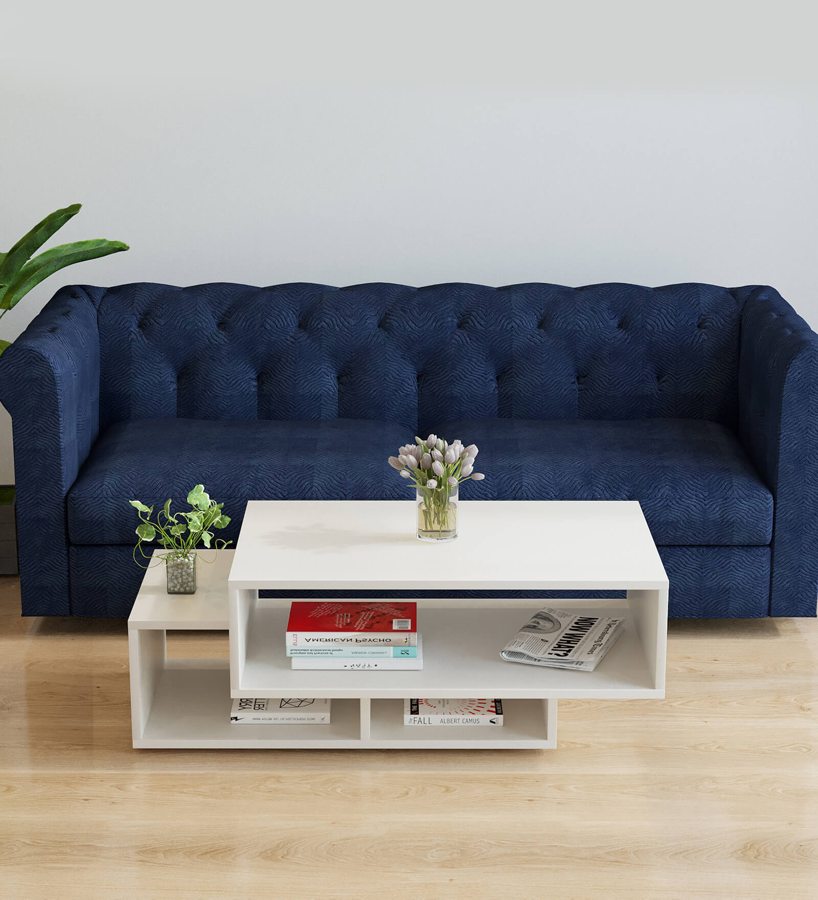 Buy Pearson Coffee Table In Frosty White Finish at 49% OFF by ...