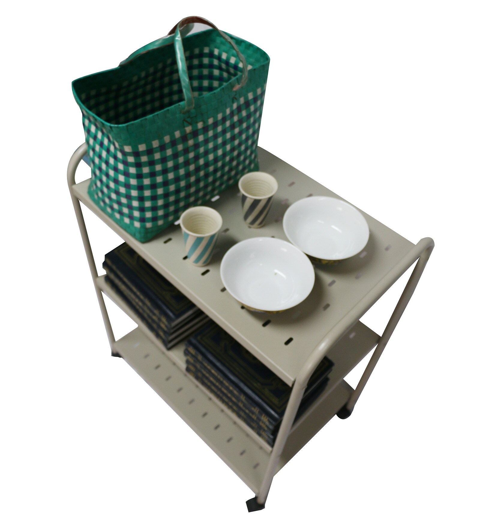 Buy Steel Oyster White Kitchen Storage Racks By Peng Essentials Online ...