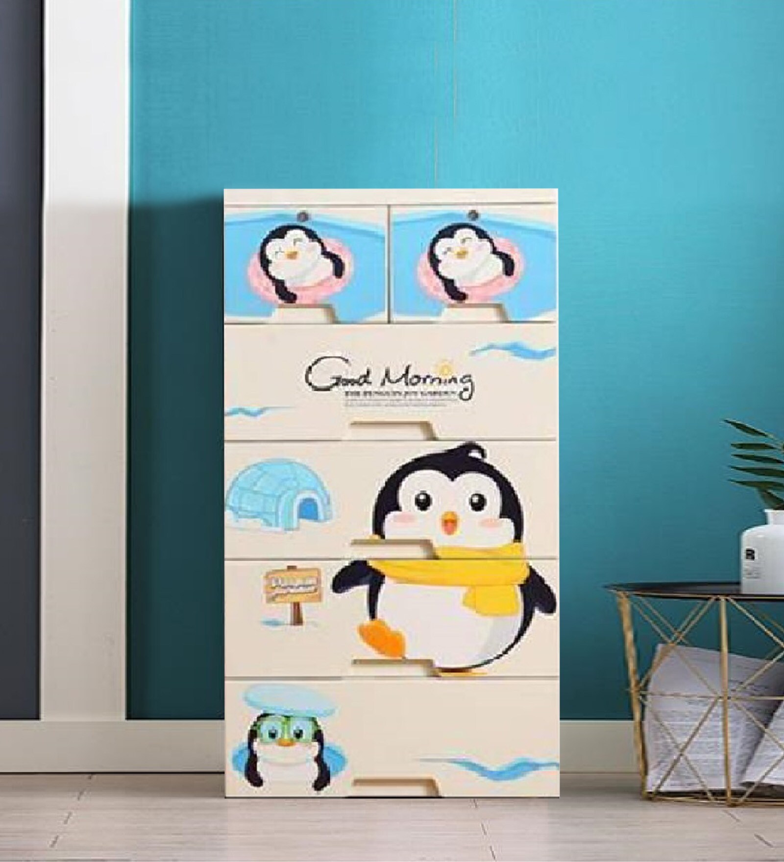 Buy Penguin 6 Drawer Chest at 8% OFF by The Tickle Toe | Pepperfry
