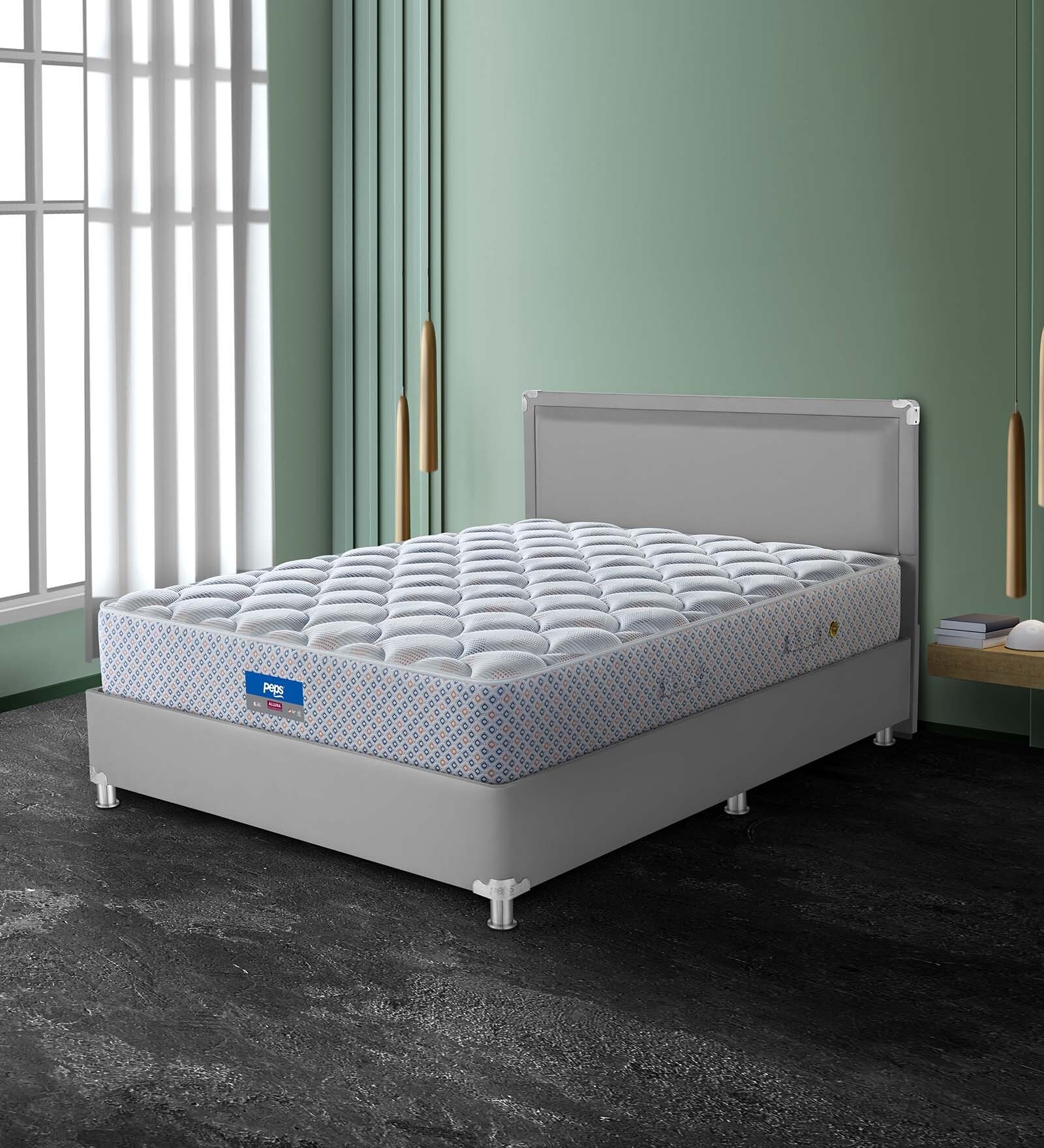 Buy Allura 6 inch Pocketed Spring King Size Mattress at 5% OFF by Peps ...