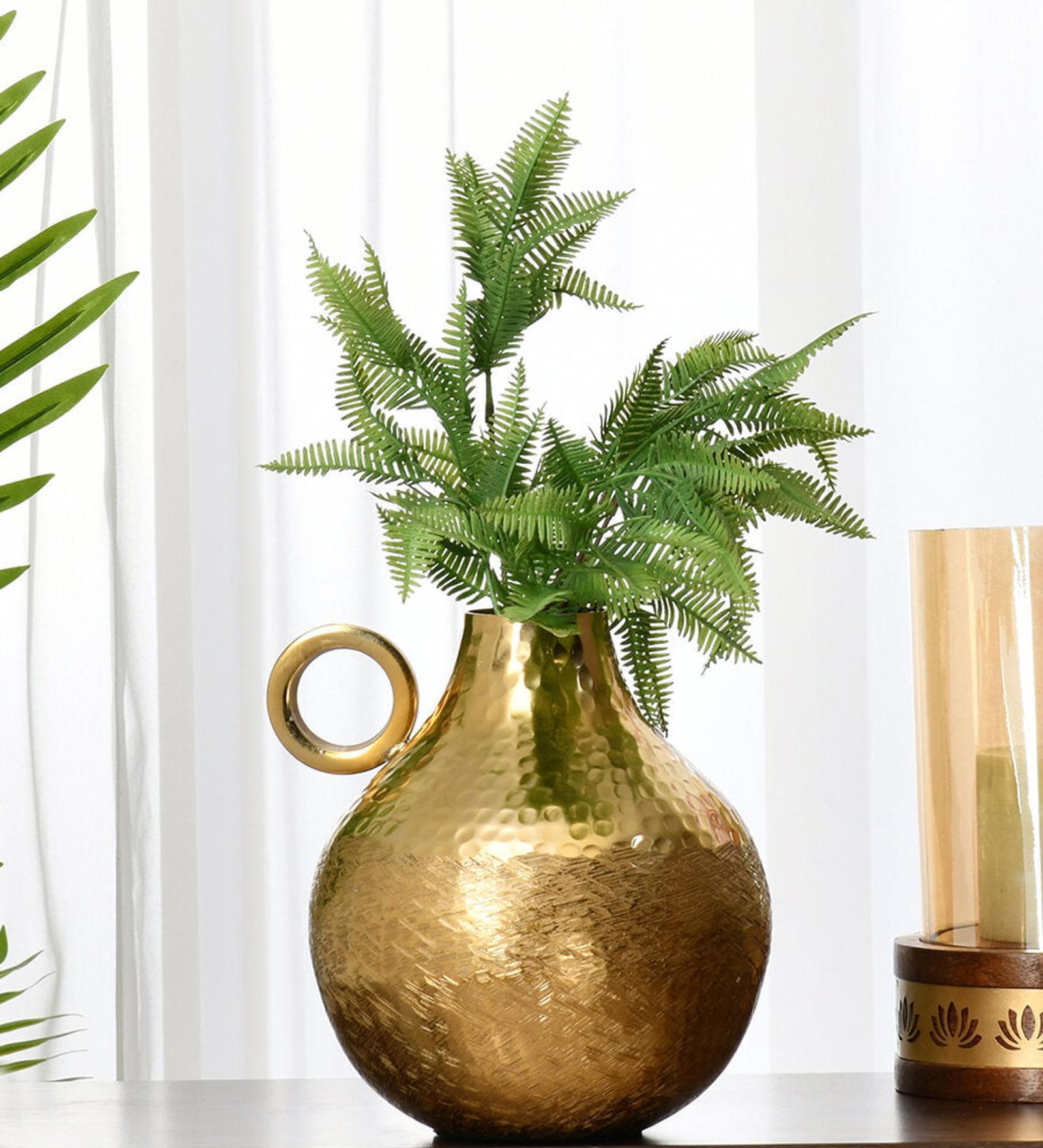 Buy Persian Leaf Green Plastic Artificial Stick at 100% OFF by @home ...