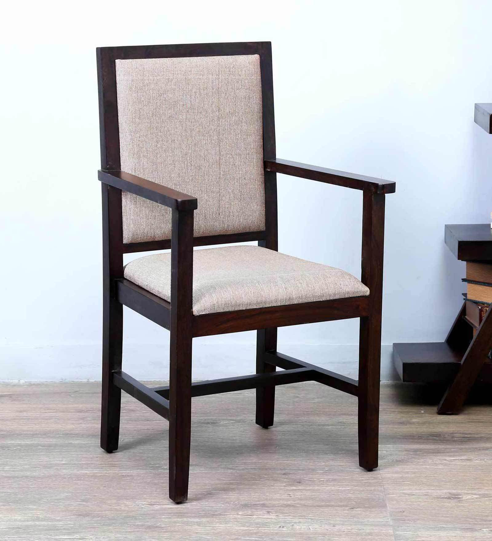 Buy Peshtigo Solid Wood Arm Chair in Warm Chestnut Finish at 9% OFF by ...