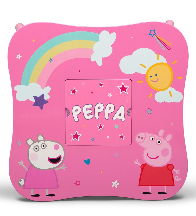 Buy Peppa Pig Themed Activity Table with 2 Chair in Pink Colour by Cot ...