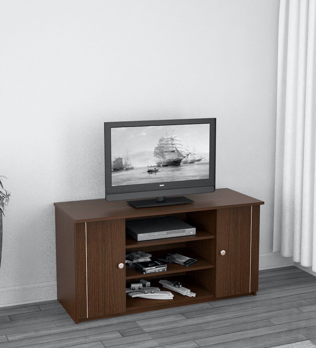 Buy Philo TV Console in African oak Finish at 20% OFF by Wood you ...