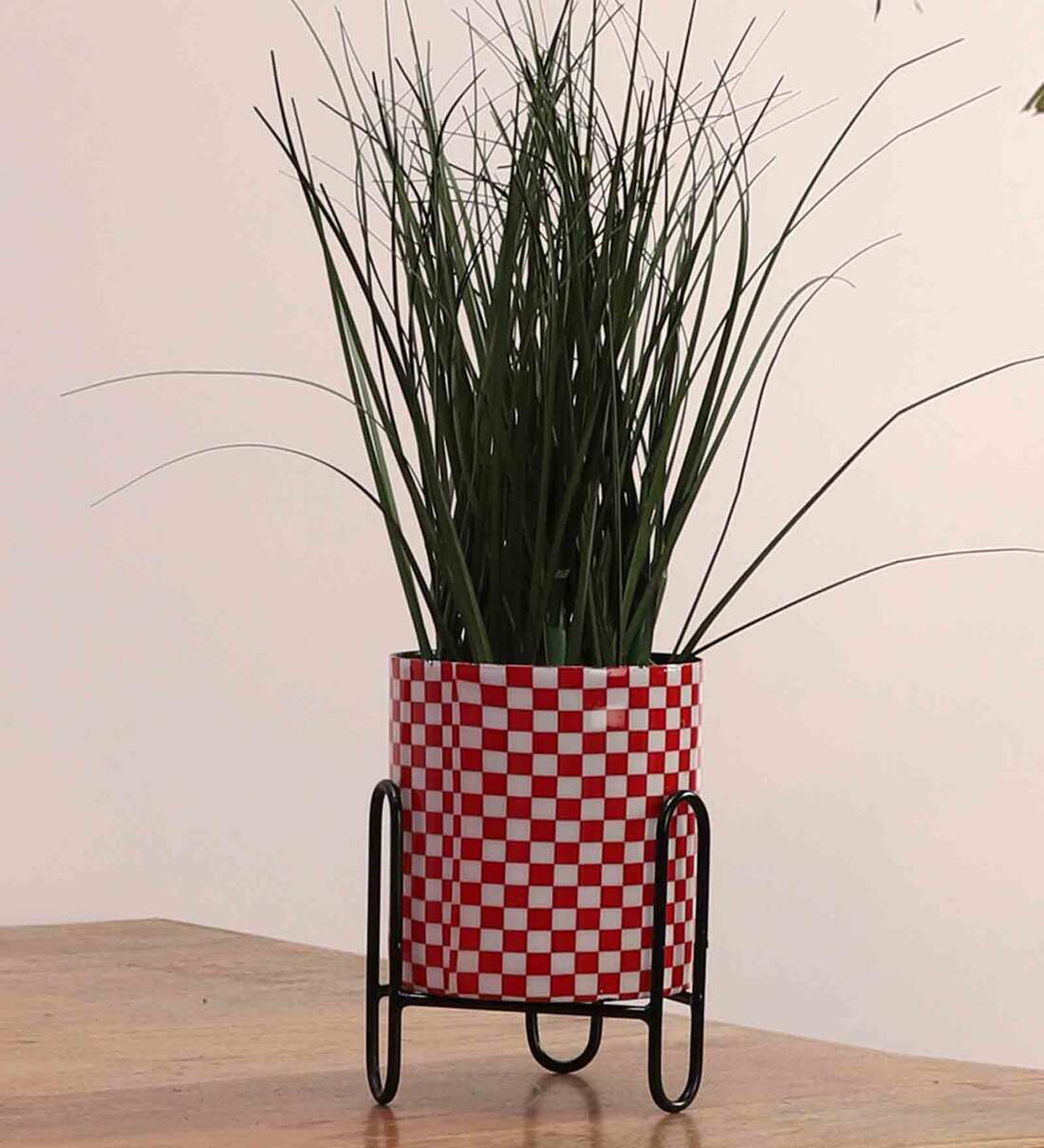 Buy Pink Metal Desk Pot By Pristine Interiors at 53% OFF by Pristine ...