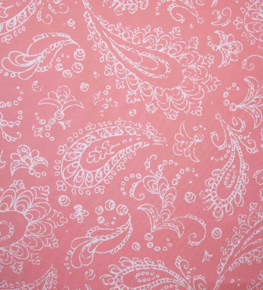 Buy Pink Polyester Ethnic Motif 5 Feet Semisheer Eyelet Window Curtain ...