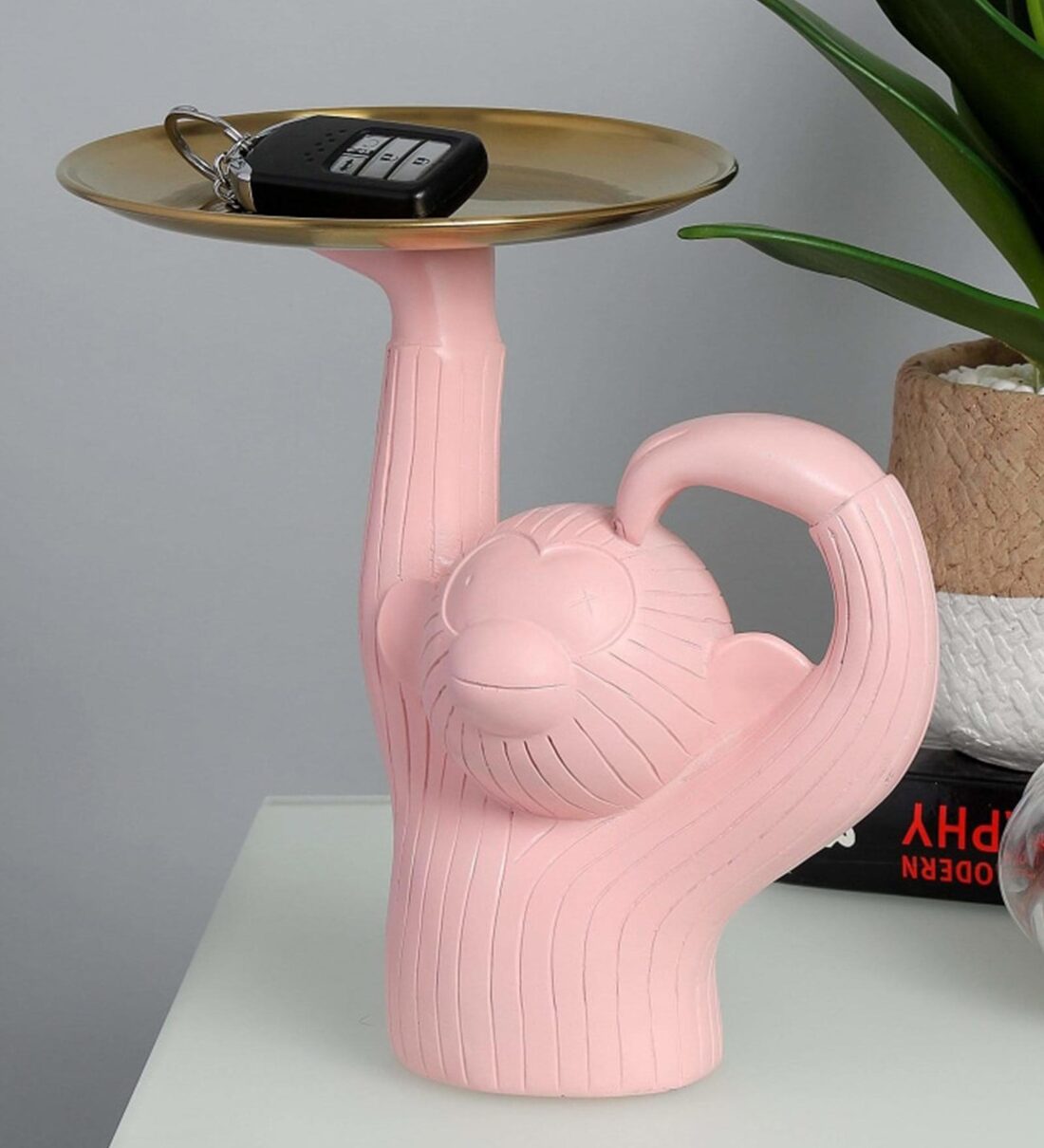 Buy Pink Resin and Iron Table Showpiece By La Muse at 16% OFF by La ...