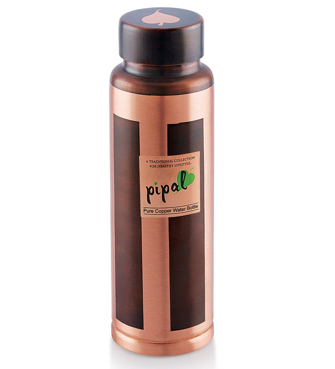 Buy Copper 600 ML Bottle by Pipal Online - Metal Bottles - Bottles ...