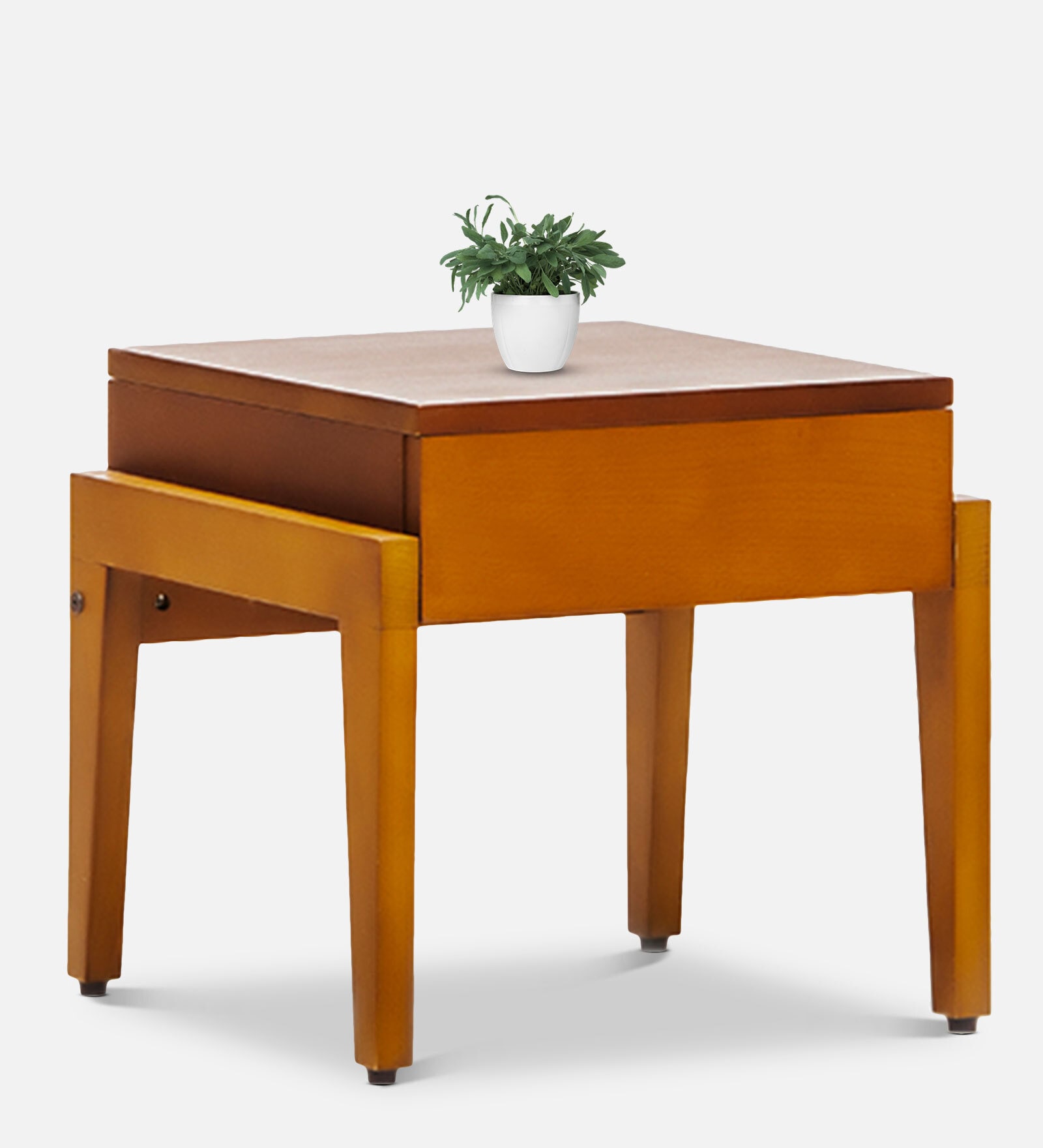 Buy Pico Solid Wood Center Table in Dual Tone Finish at 53% OFF by ...