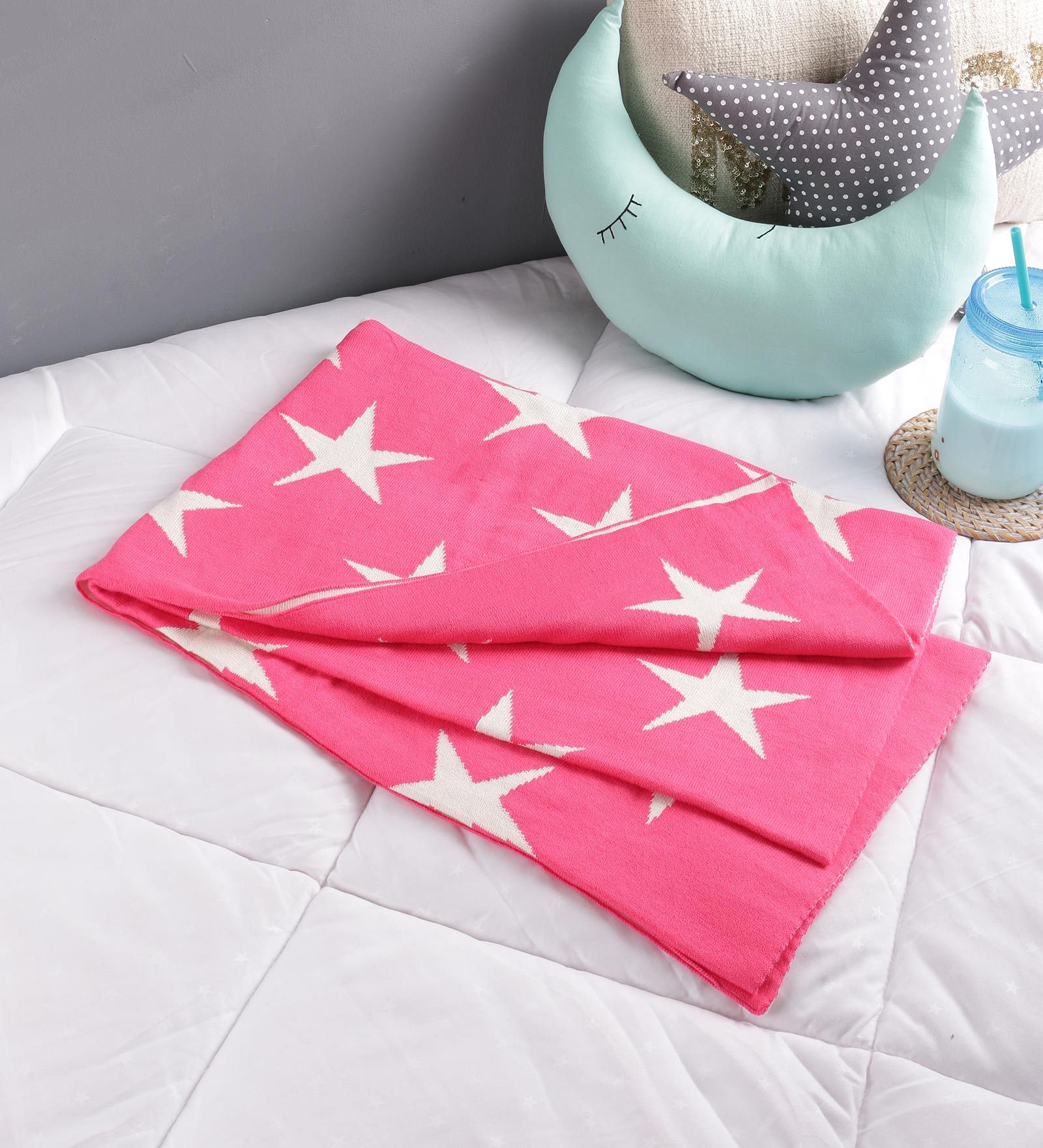 Buy Pink 100% Cotton 39 X 47 Inch Kids Blanket By Pluchi at 100% OFF by ...
