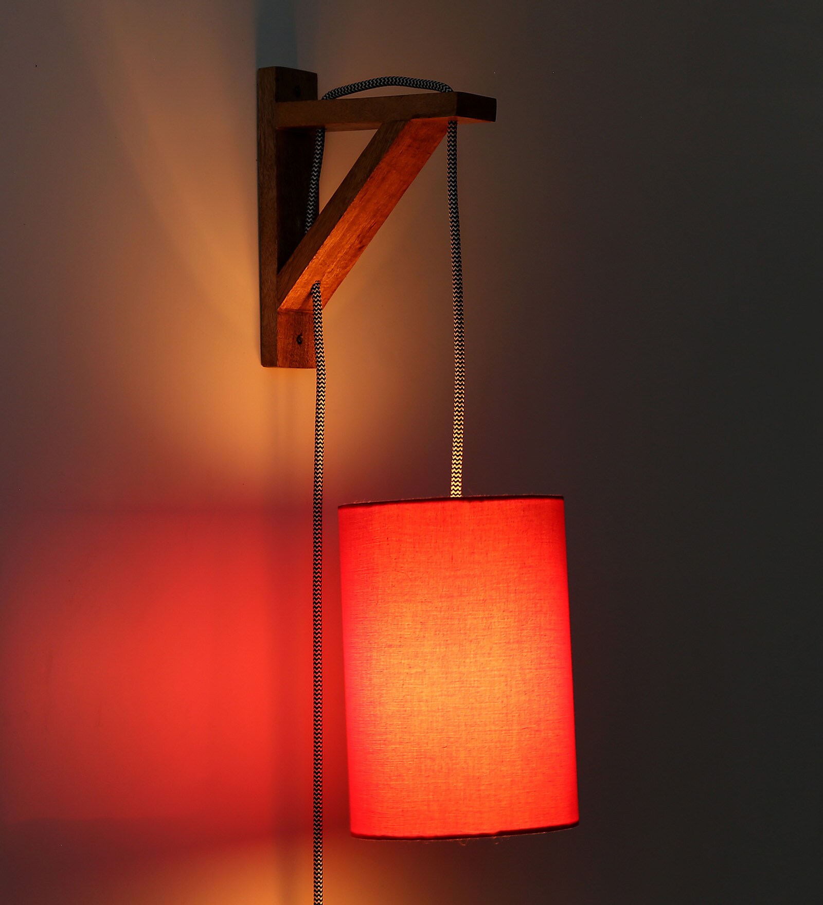 Buy Caged Red Fabric Wall Sconces by Craftter at 15% OFF by Craftter ...