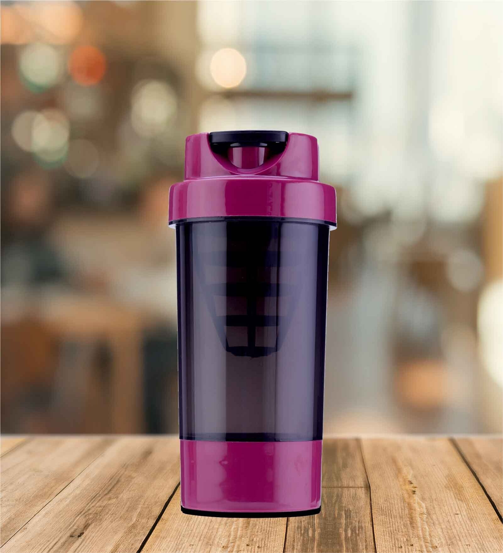 Buy Pink Power Boost 500ml Plastic Shaker at 54% OFF by Trueware ...