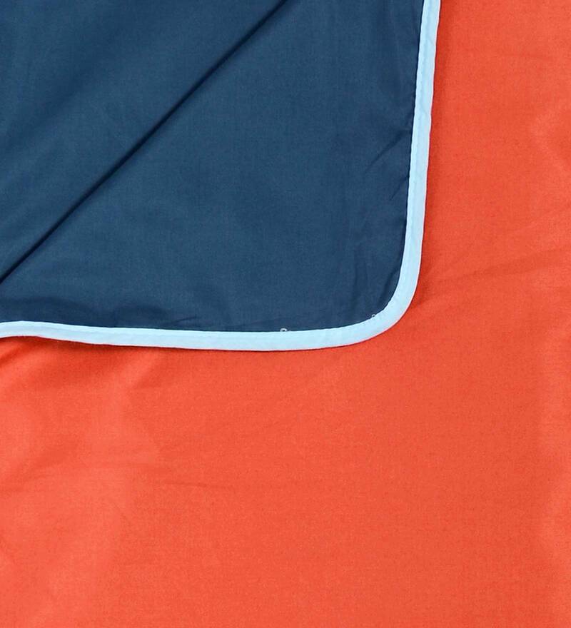 Buy Pink Solid Polyester 120 GSM Double Bed Reversible Dohar by Divine ...