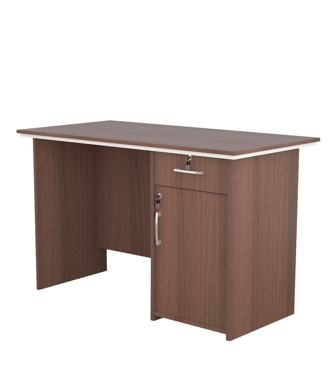 Buy Plutus Accura Work Station in Acacia Finish Online - Work Stations ...